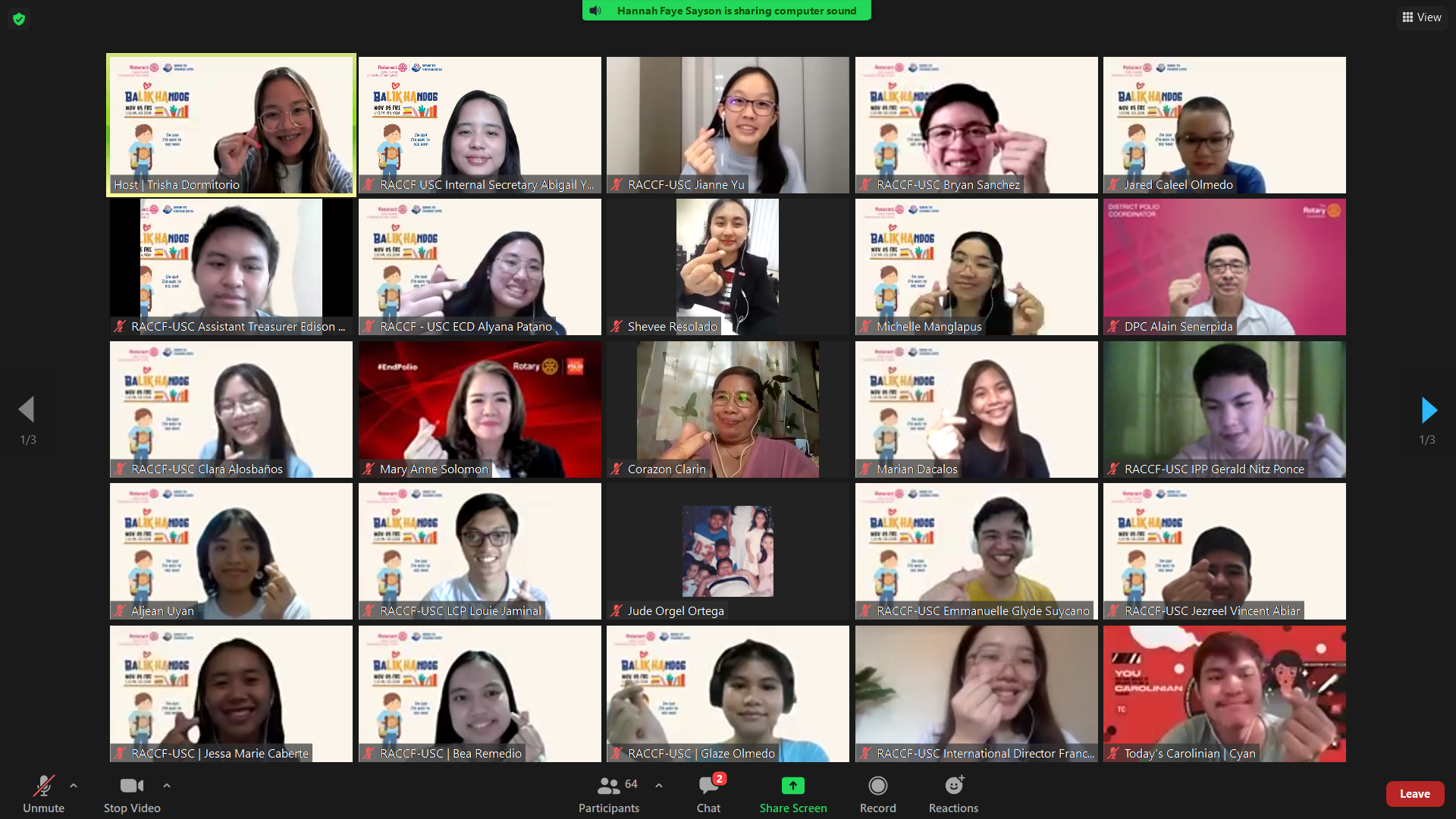 BaLIK-HAndog: Social Change for Children – Rotaract Philippines