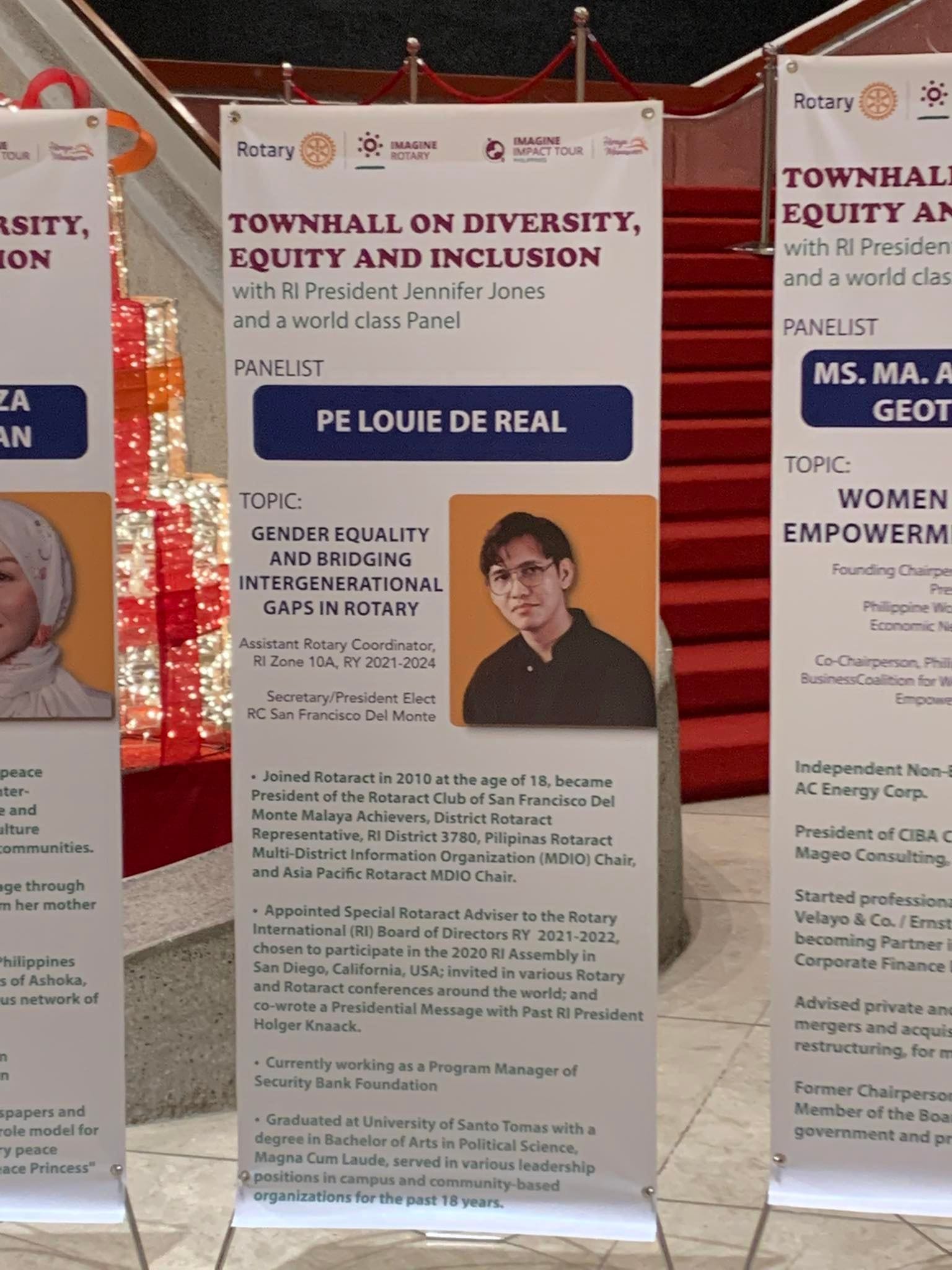 Rotaract at spotlight during DEI Townhall with RI President – Rotaract ...