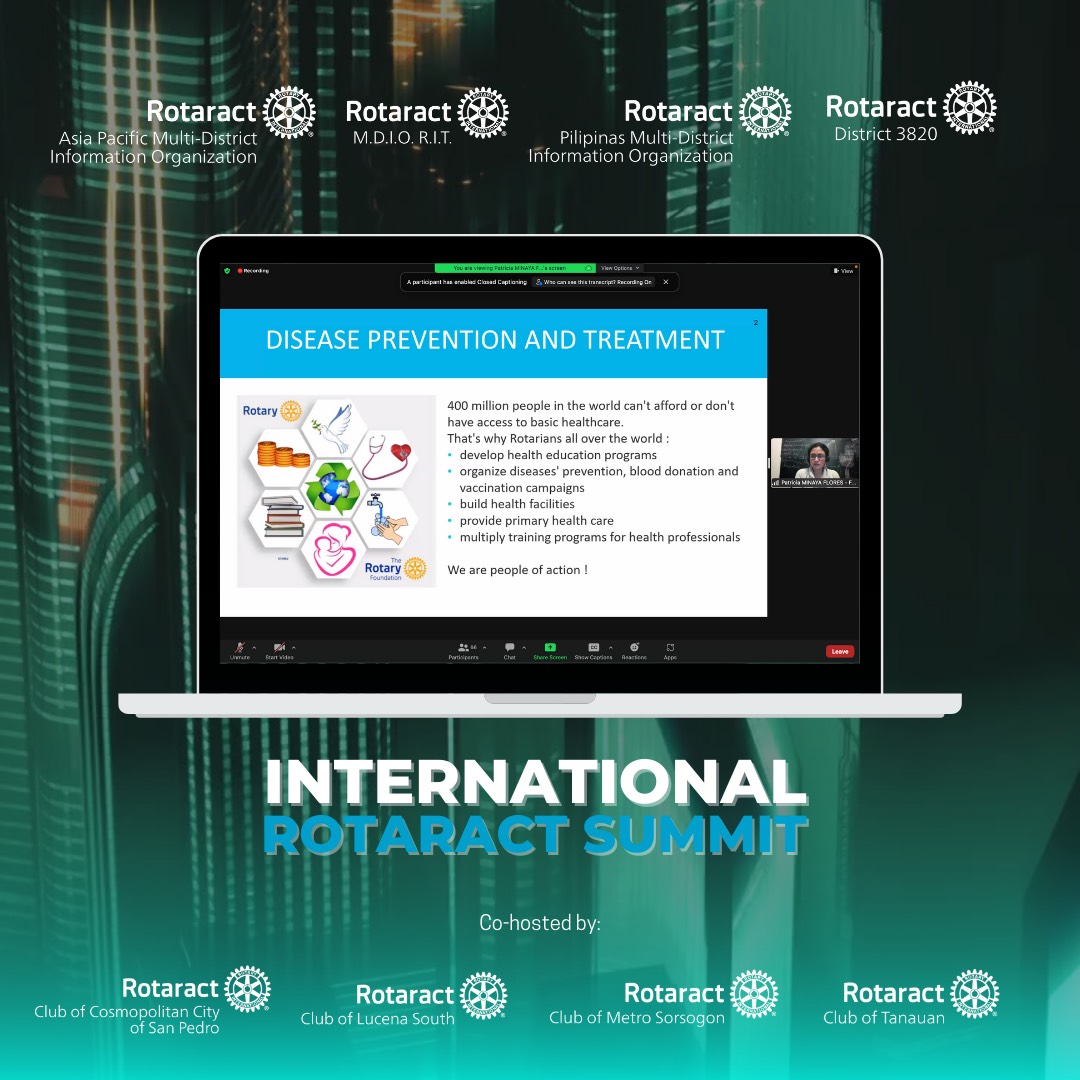 TRF cadre leaders tackle RI’s 7 thematic areas – Rotaract Philippines